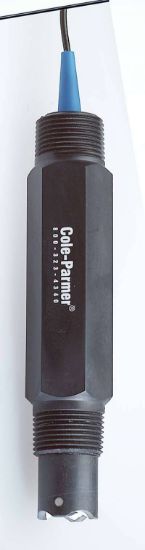 Cole-Parmer Tuff-Tip pH Electrode, 100 Ohm Pt Rtd, Mini Audio Plug/Bnc ...