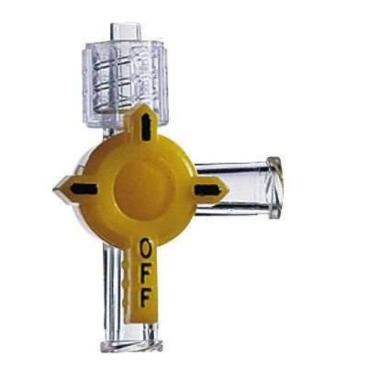 Masterflex Polycarbonate 3-Way Large-Bore Stopcock with Male Luer Lock ...