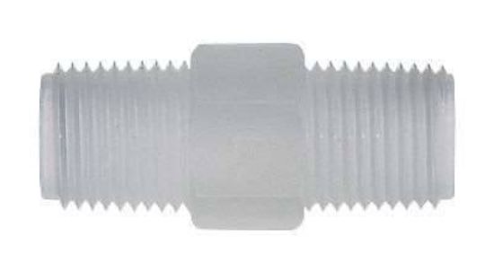 VWR 1/8" NPTM Nipple Fittings – 60 Pack | Chemical Resistant & High ...