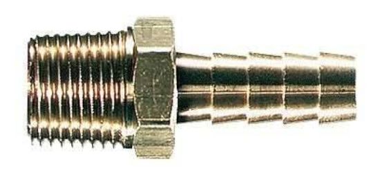 VWR Male Pipe Adapter, 3/8" NPT x 3/8" Hose Barb, 5 Pack | John Morris ...