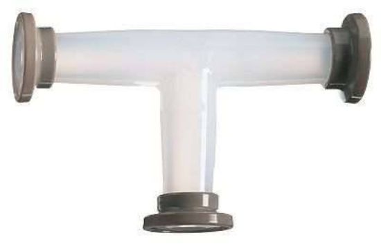 Masterflex Fitting Tee, 3/4" Clamp, PFA | John Morris Group