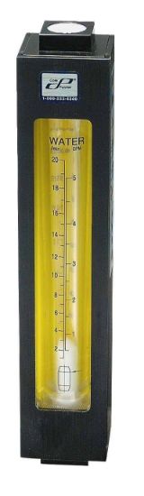 VWR Cole-Parmer Dual-Scale Dual-Media PTFE Flowmeter, In-Line, 7.0 SCFM ...