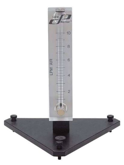 Masterflex Cole-Parmer Acrylic Flowmeter, 100 mm, Air, 0.4–5 LPM | John ...