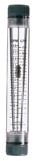 VWR Cole-Parmer Acrylic In-Line Flowmeter for Water, 5 GPM, 1/2" NPTF | John Morris Group