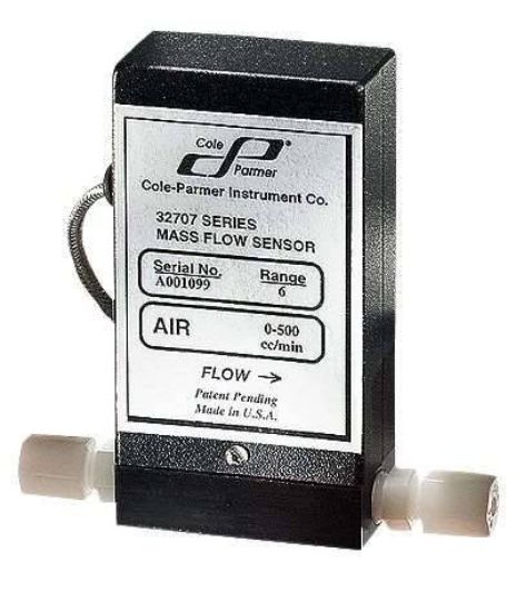 VWR Cole-Parmer Low-Cost Gas Mass Flowmeter with Acetal Fittings 0 to ...