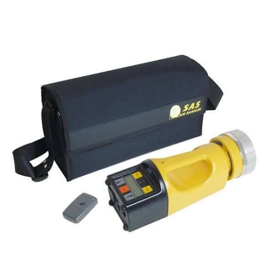 SAS Microbial Air Sampler, Digital, Stainless Steel Head, 110-220 VAC ...