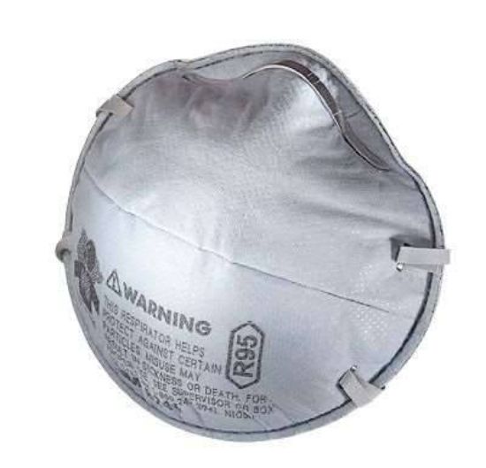 Cole-Parmer Respirator Particulate 20/Box, NIOSH Approved R95 | John ...