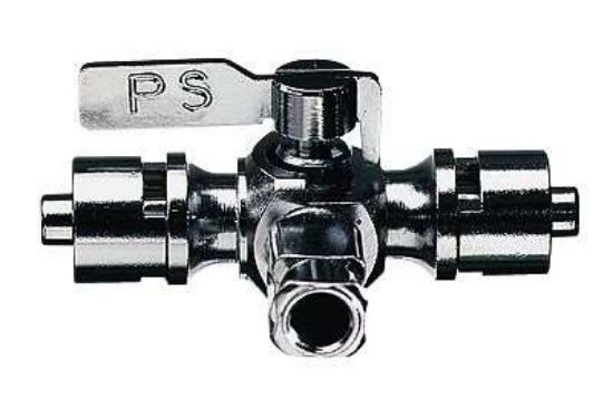 Masterflex Cadence 3-Way Luer Stopcock, Nickel-Plated Brass, Male Lock ...