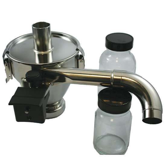 Cole-Parmer Retsch Cyclone with Collector and Holder for Air-Jet ...