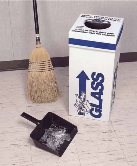 Dynalon Glass Disposal Boxes, Floor Style, 6 per Pack, Model 797005 ...