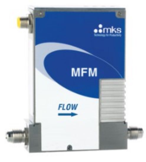 MKS P4B Multi-Gas Multi-Range Mass Flow Meter CH4 200 sccm Full Scale ...