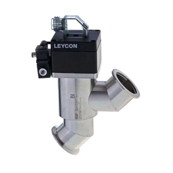 Leybold Iso-Kf Straight-Through Valve Electropneumatically Operated Dn ...