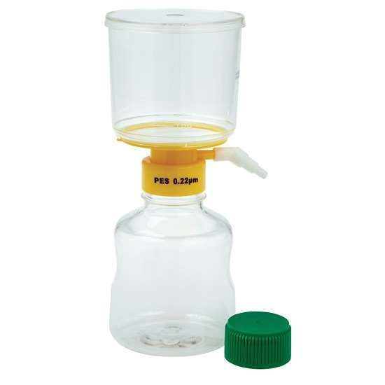 CELLTREAT Scientific Sterile Filter System with PES Membrane, 500 mL, 0 ...