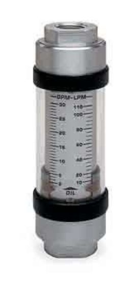 Masterflex Hedland H613S-002 HT Water Flow Meter, 0.2–2.0 GPM, 303 ...