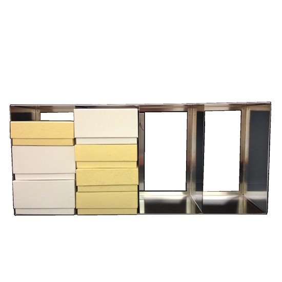 Cole-Parmer PolarSafe RF512LA Upright Freezer Rack 5 Columns for 2", 3 ...