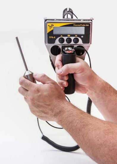 Thermo Probe TP9-A Thermometer 25 m Cable Extra Weight Probe Brass ...