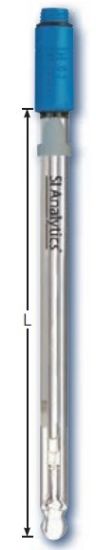 pH combination electrode with plug head for laboratory applications, pH ...