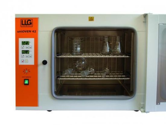 LLG Labware LLG-uniOVEN 110 Oven with Forced Convection, Up to 250°C, 110 Litre, incl. UK Plug ...