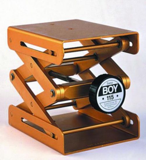 Rudolf Grauer Lab Jack Swiss Boy 115 Aluminium, Plate 122×150 mm, Load ...