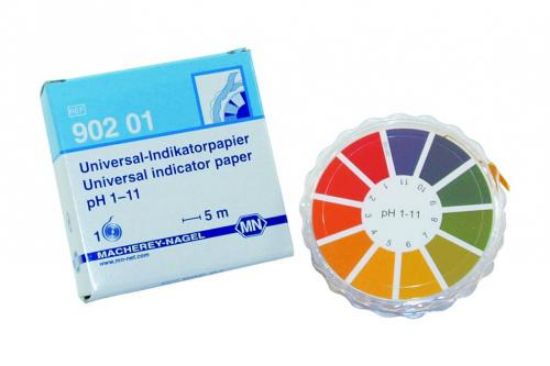 Universal-Indicator paper pH 1 - 14 reel of 5 m | John Morris Group