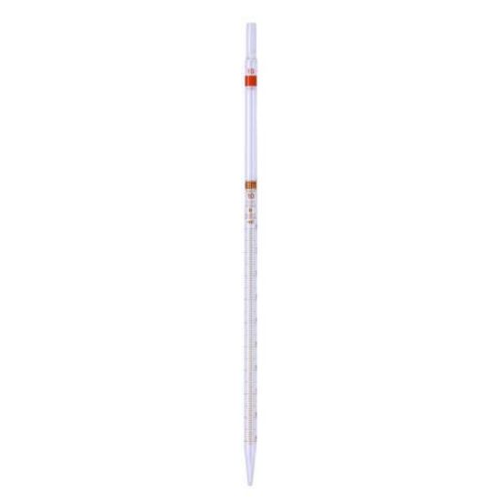 Hirschmann Laborgeräte Graduated Pipette 10:0.1 ml, Clear Soda-Lime ...