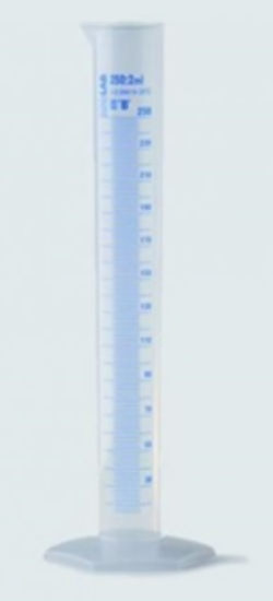 ISOLAB Measuring Cylinder 1000 ml, Tall Form PP, Class B, Blue Scale ...