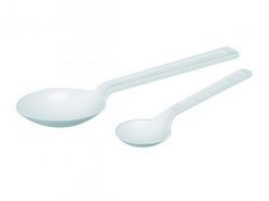 Bürkle LaboPlast Bio Sample Spoon 170 mm PE – Single-Use 10 mL, Pack of ...