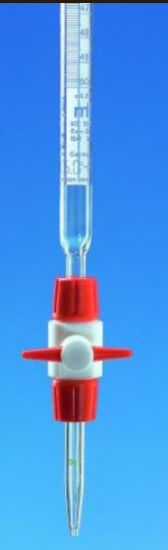 BRAND Compact Burette 25:0.05 ml PTFE Stopcock, Borosilicate 3.3 ...