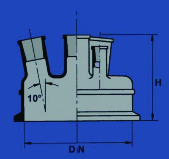 H W S Flat Flange Lids NW 100 NS 29, 2x NS 29 Angled Side Necks | John ...