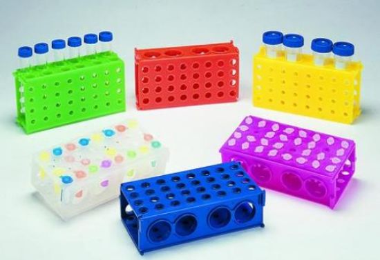 Heathrow Scientific Microtube Racks Interlocking For 4 Sizes Natural ...