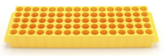 Heathrow Scientific Microtube Rack Yellow 80-Well PP for 1.5/2.0 ml ...