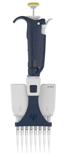 Gilson PIPETMAN L 8 Channel Pipette P8x200LVR, 20-200 µL, Manual Air ...