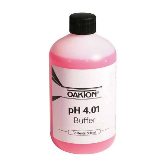 Oakton Buffer Solution pH 4.01, 12 x 500 mL Bottles, NIST Traceable ...