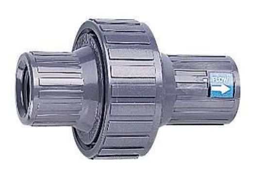 Cole-Parmer PVC Check Valve, 1/2 Inch NPT Female Connections | John ...