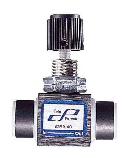 Masterflex Cole Parmer Ptfe Multi-Turn Needle Valve 1/8" NPT Female ...