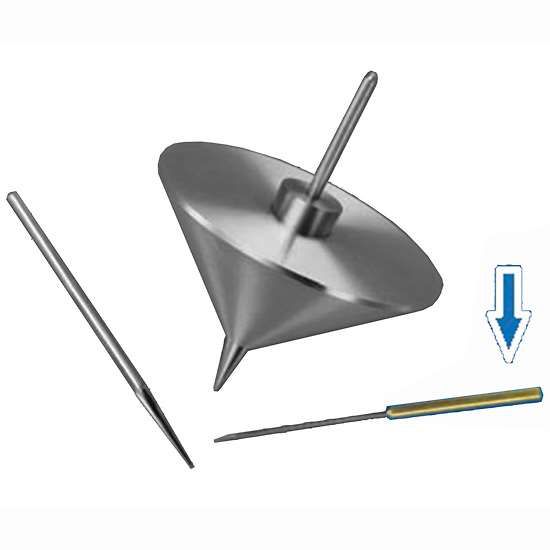 Koehler Penetrometer Precision Needles, Stainless Steel with Stainless ...
