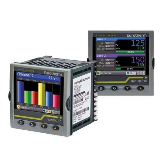 Eurotherm Nanodac AC Powered Recorder Controller with 2 PID Loops ...