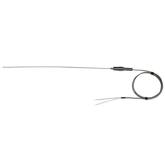 Digi-Sense Type T High-Temperature Probe, 25" L x 0.063" Dia, Stripped ...