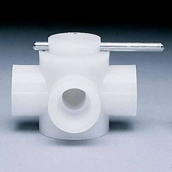 Masterflex EVSCO 223 PV-1 PVDF Three-Way, Two-Position Elliptic Valve 1 ...