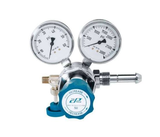 Cole-Parmer Two-Stage High-Purity Gas Regulator 320 CGA, 900 SCFH ...