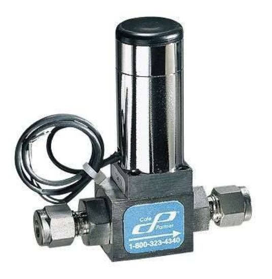 VWR Cole-Parmer Proportioning Solenoid Valve 1/4" OD 0.055" Orifice 0 ...