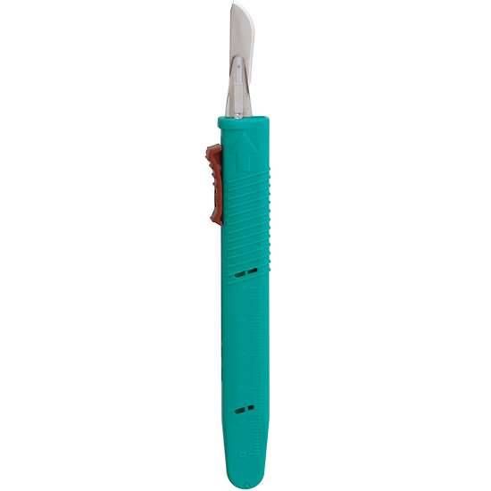 Cole-Parmer Disposable Dissecting Safety Scalpels, #10 Blade, 10-Pack ...