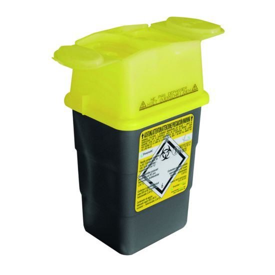 Hospidex nv SHARPSAFE 5th Generation Disposal Container, 1 L ...