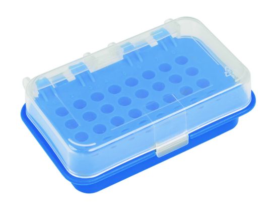 Heathrow Scientific 32-Well PCR Rack, PP, Blue/Transparent ...