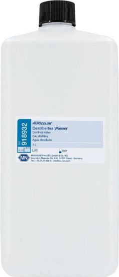 NANOCOLOR Distilled water 1000 ml, in plastic bottle | John Morris Group
