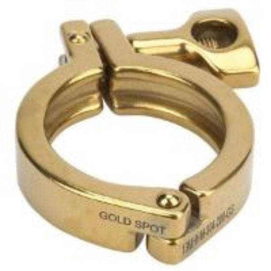 VWR Gold Sanitary Clamp, 1/1"–1/2" ID | John Morris Group