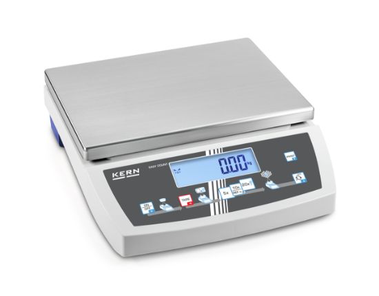Kern Bench Scale with 0.2g readability and 65kg capacity. Intuitive use ...