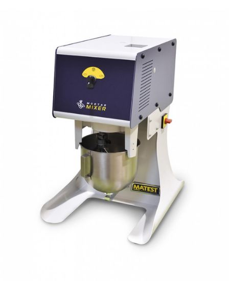 MATEST Mortar Mixer with Sand Dispenser, Model E094N Based, Automatic ...