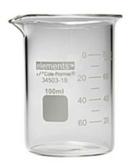 Cole-Parmer Elements Plus Griffin Low-Form Beaker, Borosilicate Glass, 250 mL, Pack of 12 | John ...