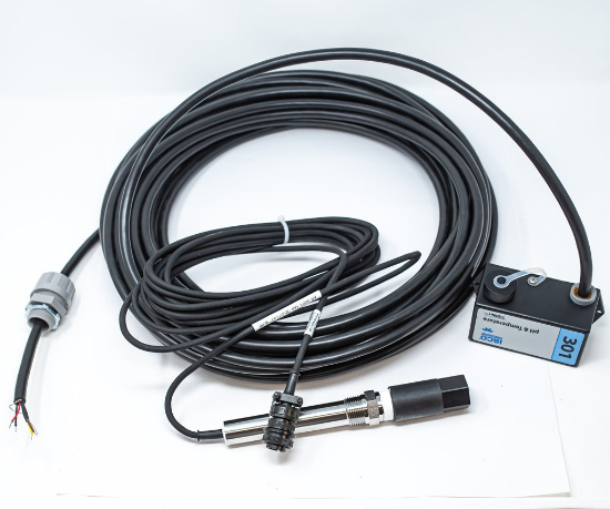 TIENet 301 pH and temperature sensor interface with 23 m long cable ...